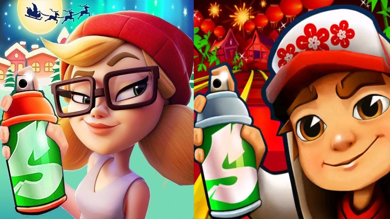 Subway Surfers Lunar New Year 2022 Tricky vs 3D Tricky Subway Obstacle ...