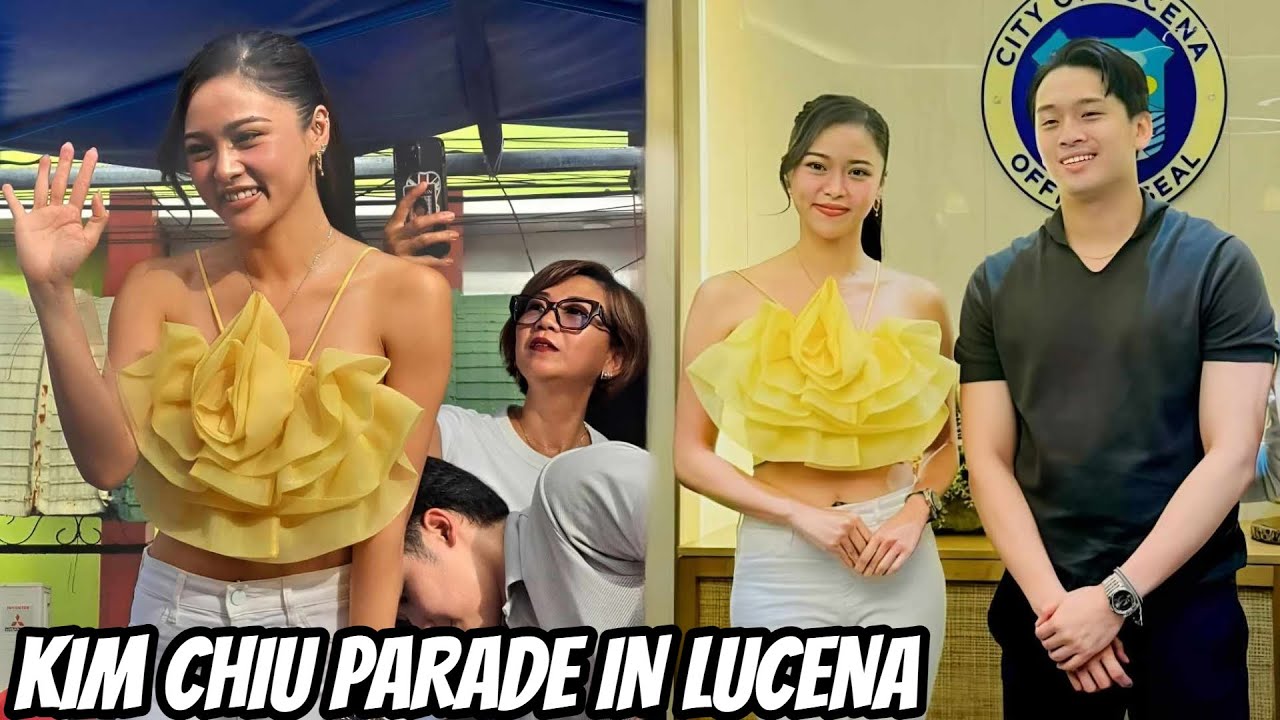 Kim Chiu NAGSIMULA NA SA KANYANG FLOAT PARADE Sa Lucena, Kim AGAD INASIKASO ni Mayor Mark Alcala ...