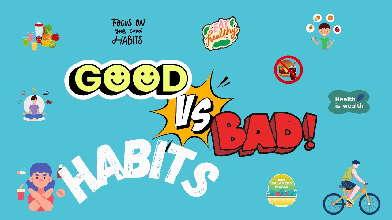 Good Habits vs Bad Habits for Kids #funlearning #youtube #children # ...