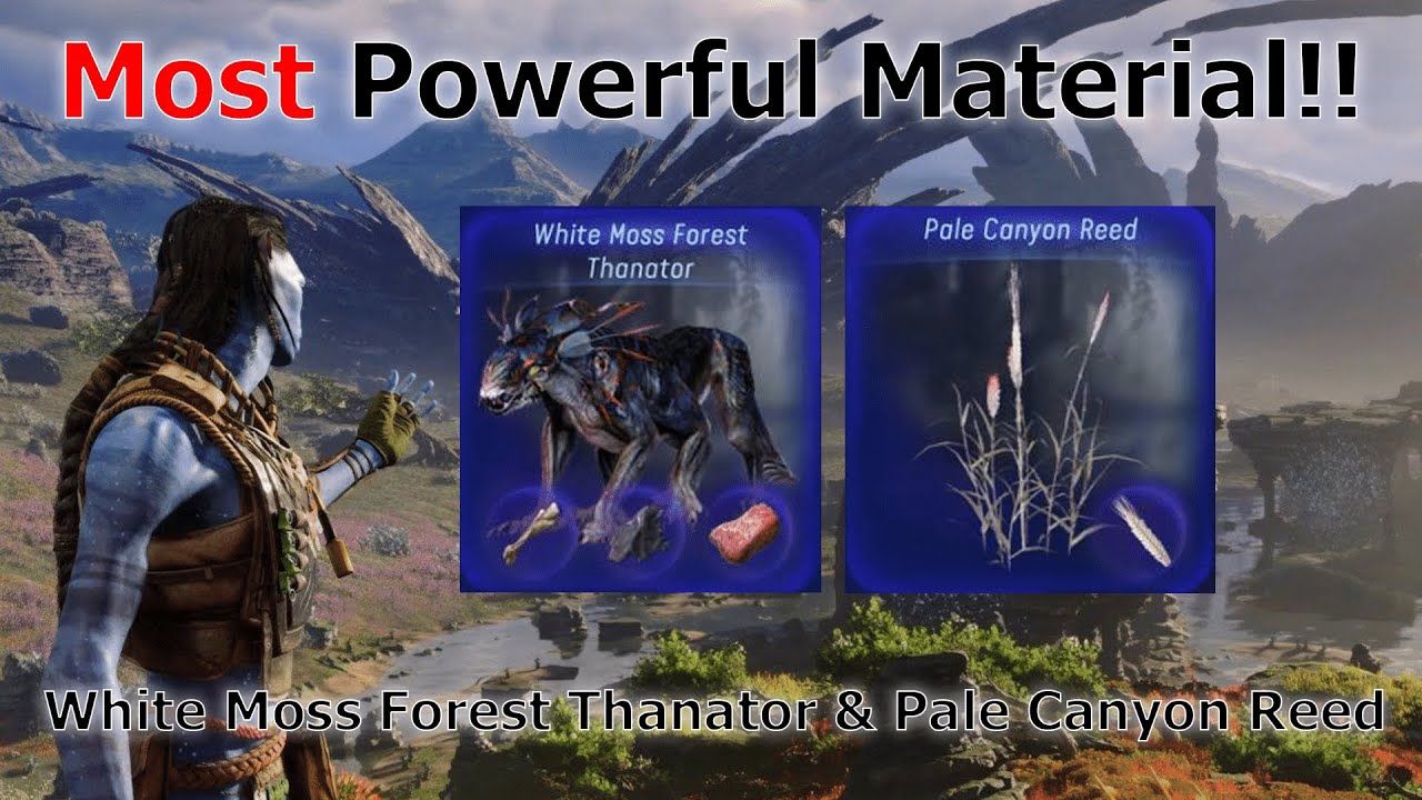 Avatar Frontier of Pandora - Pale Canyon Reed + Moss Forest Thanator ...