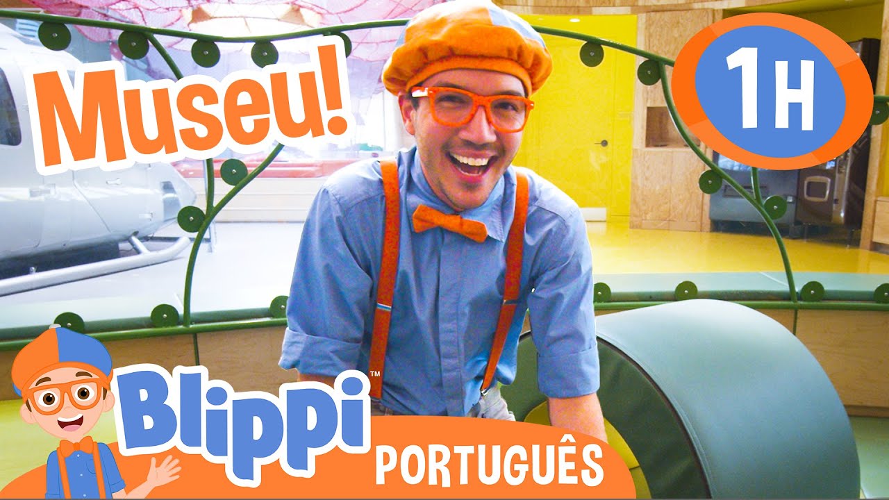 Blippi Visita o Museu Infantil Cayton! | 1 HORA DE BLIPPI BRASIL ...