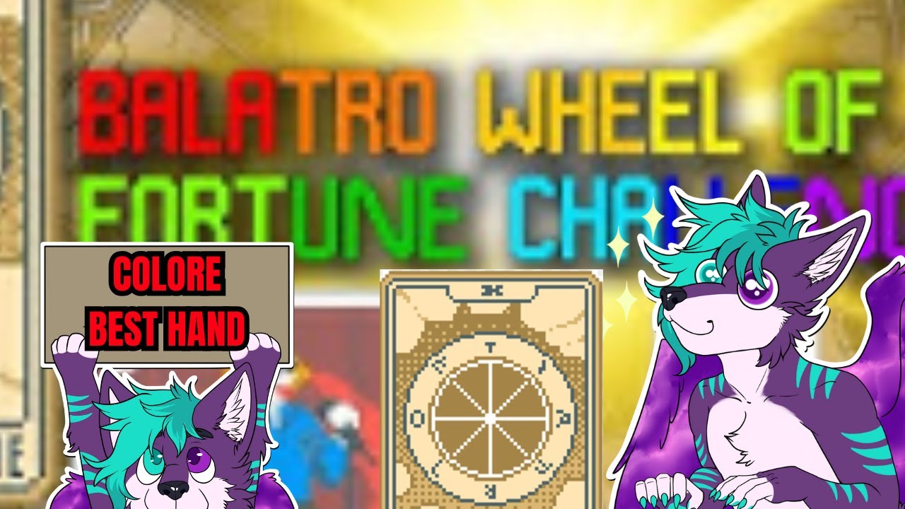 BALATRO WHEEL OF FORTUNE CHALLENGE GOLD - YouTube