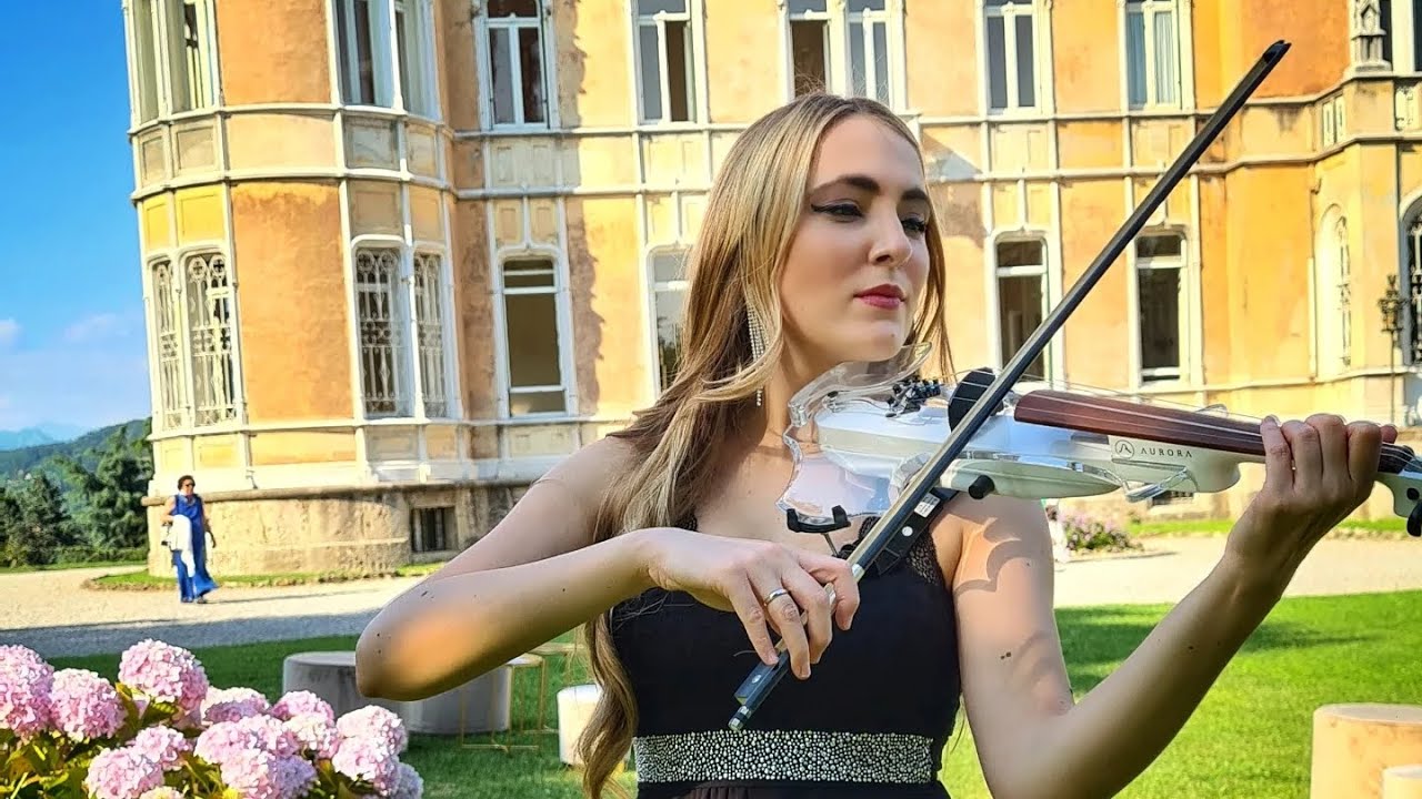 Symphony • Desert Rose ~ Electric Violin ~ Caterina Caramella at Villa ...