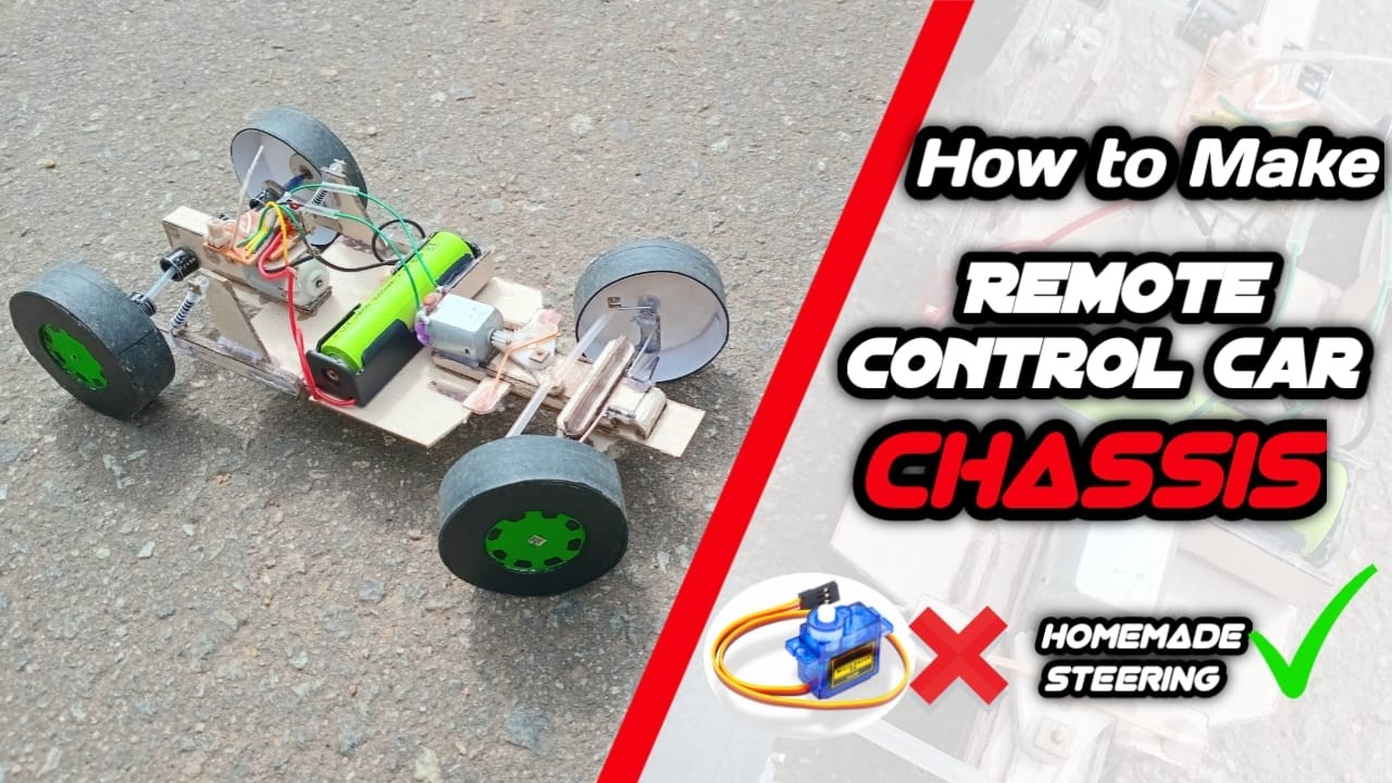 How to make rc car chassis - Off Road Chassis - YouTube