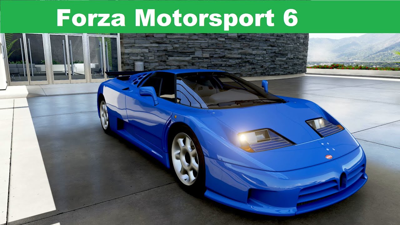 Forza Motorsport 6 - 1992 Bugatti EB110 Super Sport - YouTube