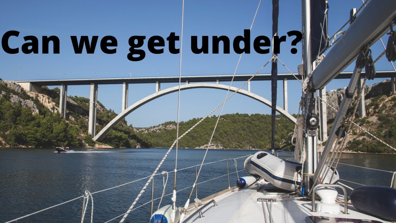 How to calculate clearance under a bridge on a tidal river - YouTube