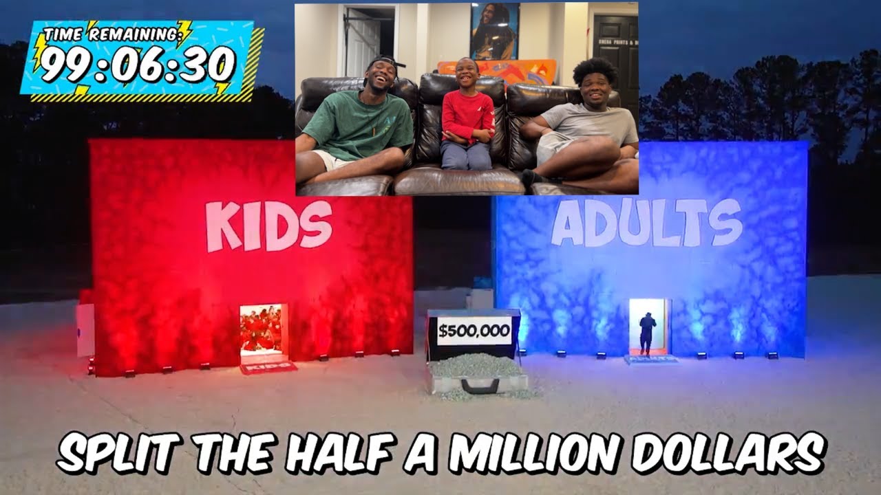 100 Kids vs 100 Adults for $500,000 Reaction! Our first time watching ...