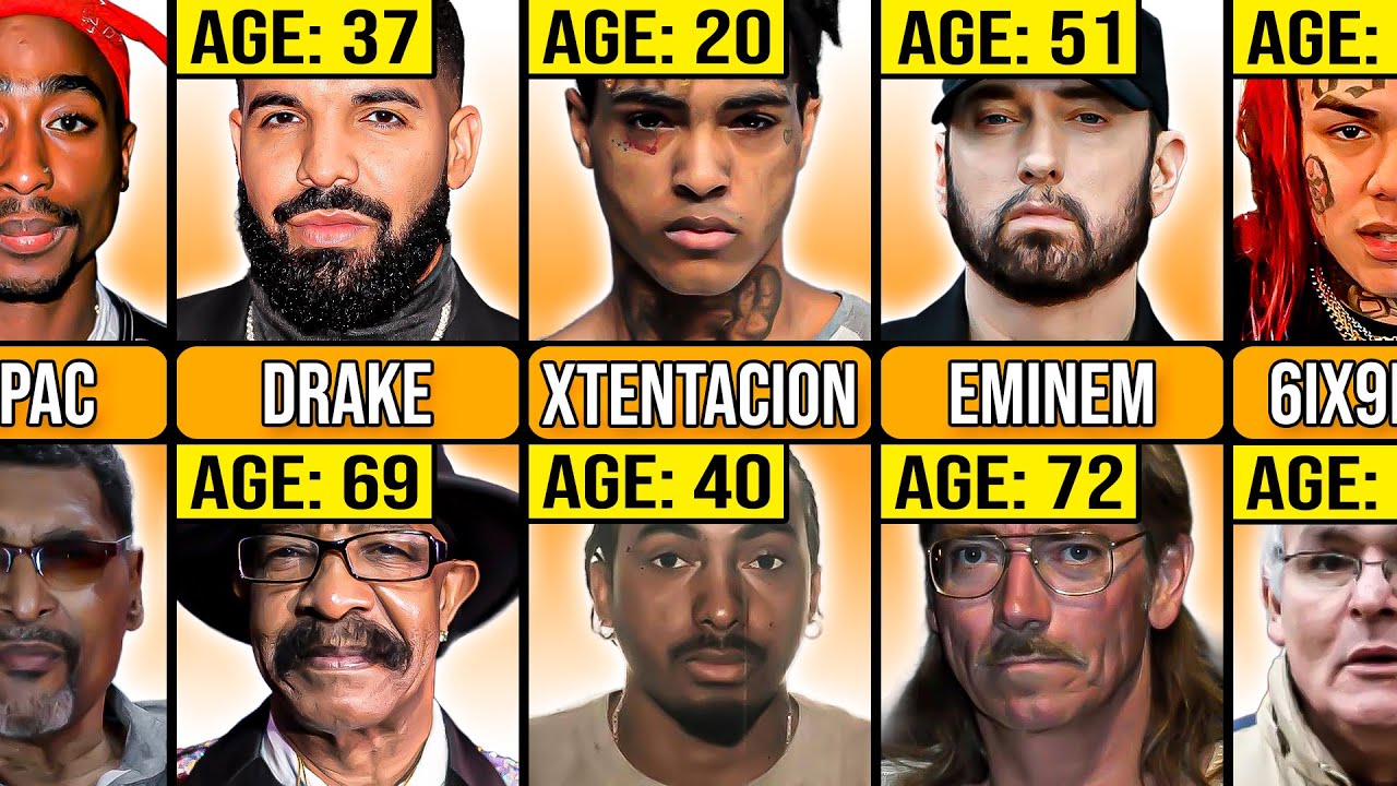 AGE Comparison: Famous Rappers And Their Fathers - YouTube