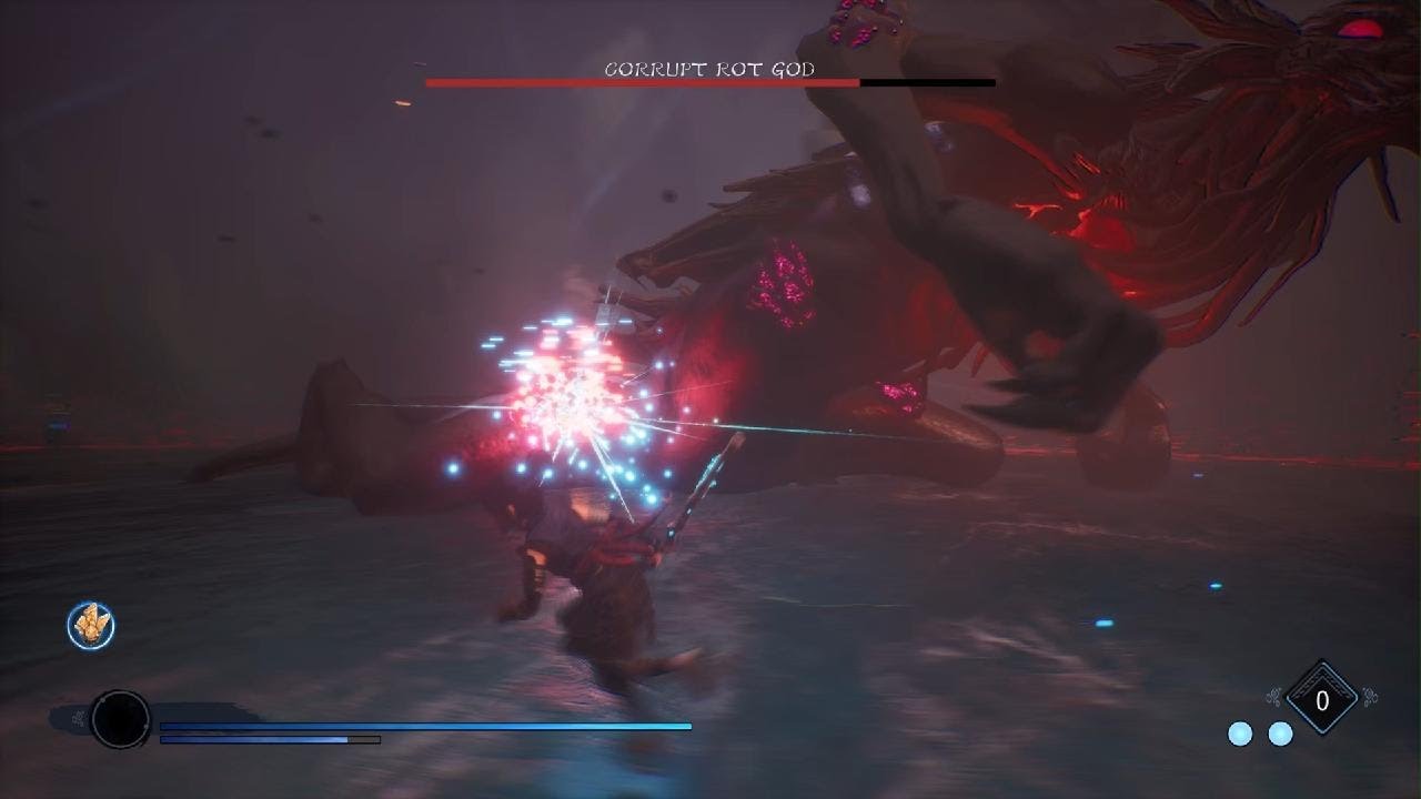 Kena bridge of spirits corrupt rot god master spirit guide ng+ - YouTube