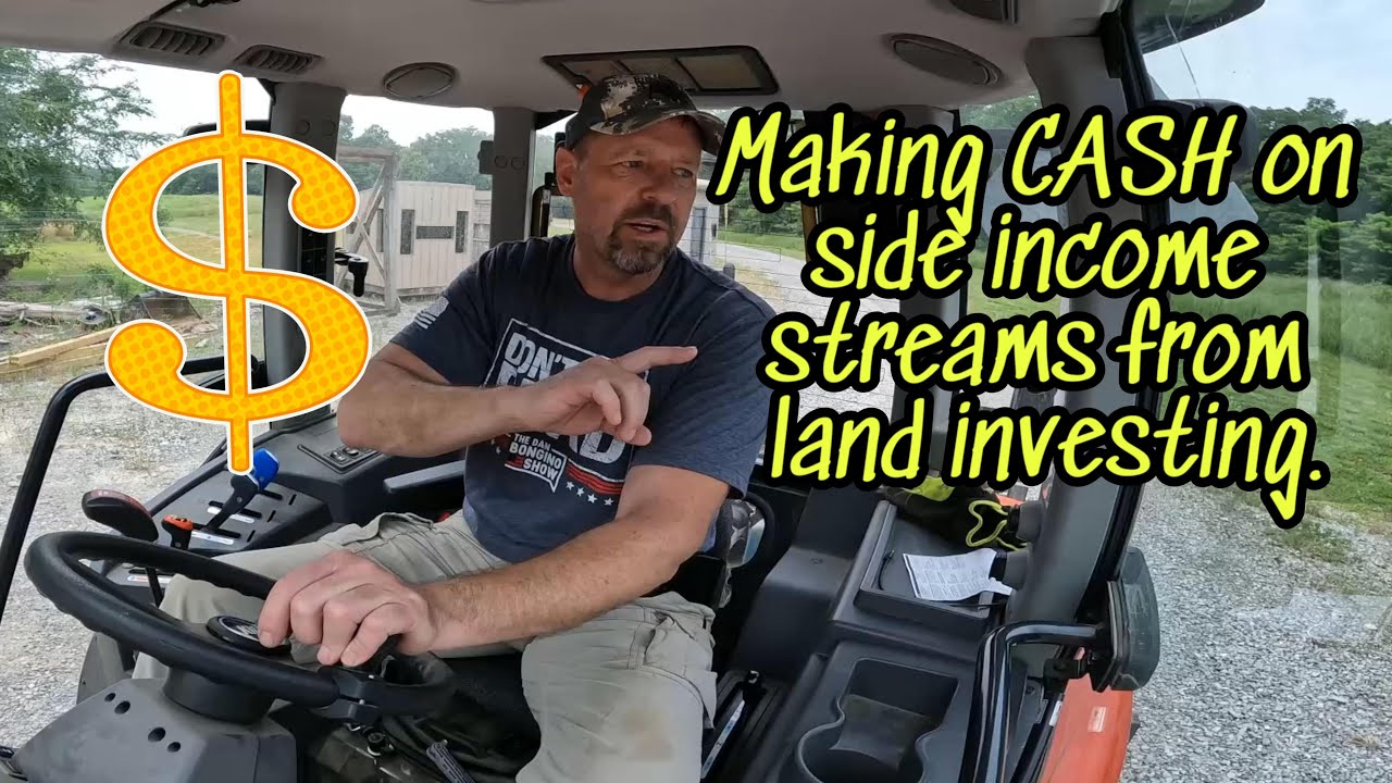 Making MONEY on side income streams from Land Investing - YouTube