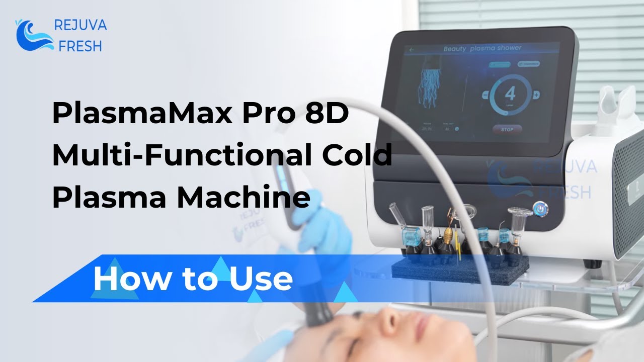 How to Use: PlasmaMax Pro 8D Multi Functional Cold Plasma Machine - YouTube