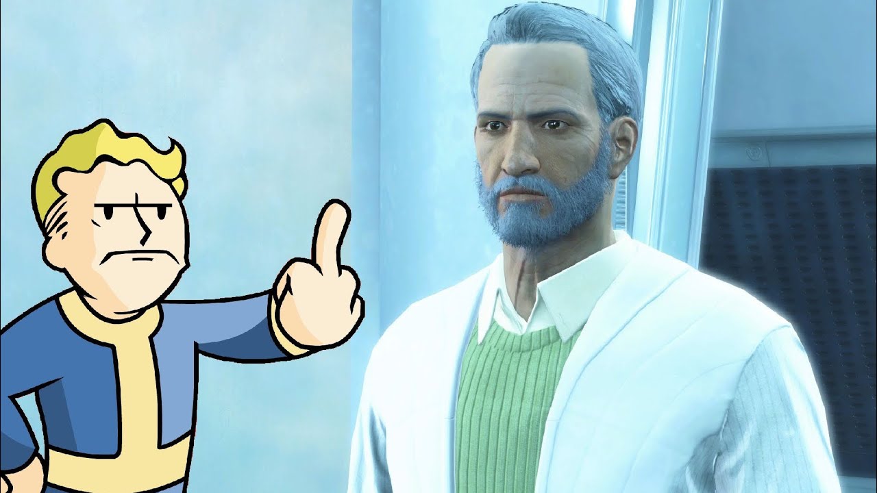 Meeting Father For the First Time Fallout 4 - YouTube