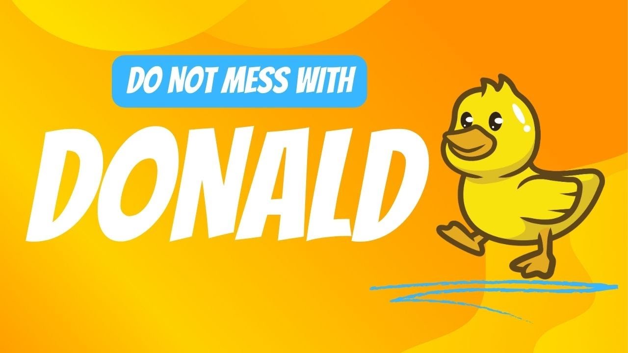 "Donald Duck Goes Mad: Anger Management Fail" - YouTube