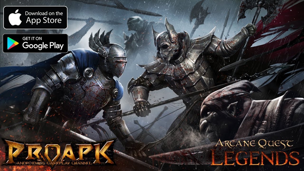 Arcane Quest Legends - Offline RPG Gameplay Android / iOS - YouTube