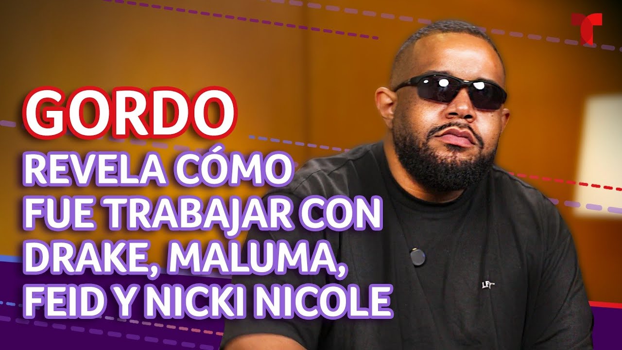Gordo detalla cómo es su relación con grandes artistas | Telemundo ...