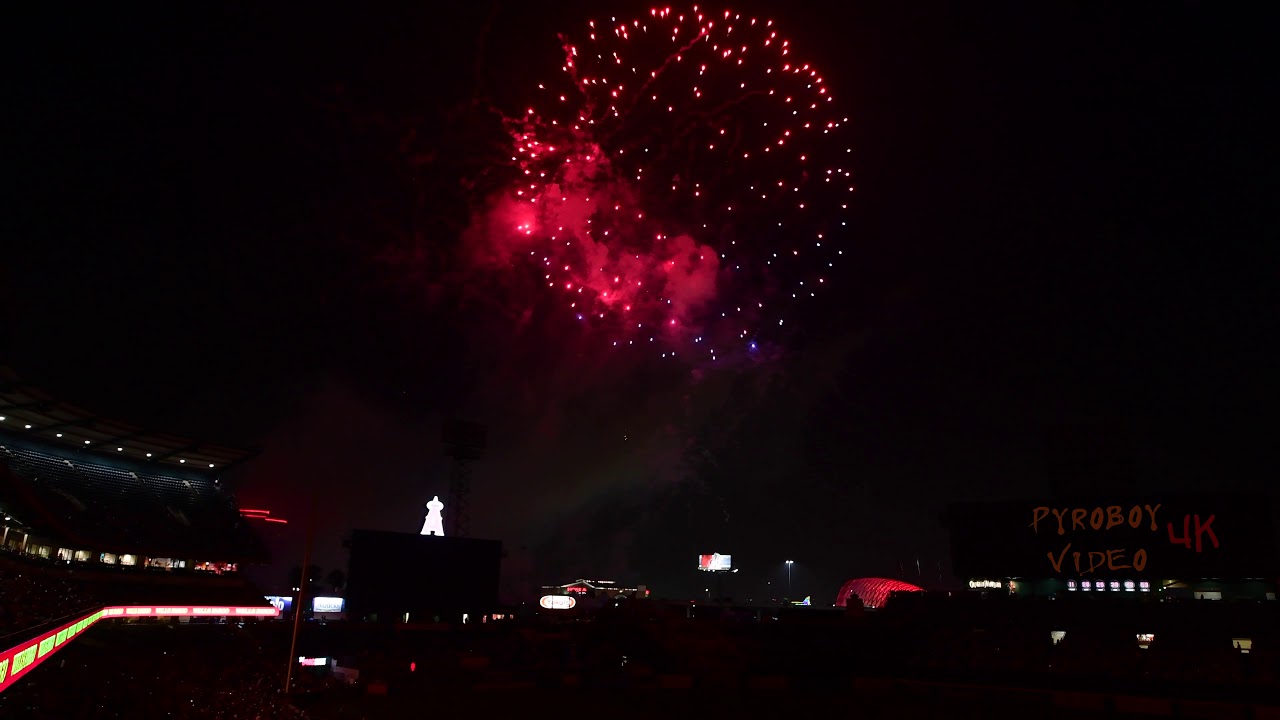 Angels "80's" Saturday Night Spectacular Fireworks Show August 25, 2018 ...