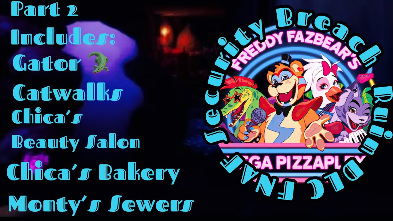 FNAF Security Breach: Ruin DLC Walkthrough Part 2!!! - YouTube