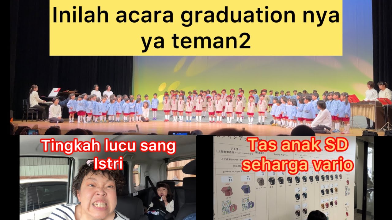 Acara graduation (kelulusan) anak pra sekolah dijepang #tki #kulijepang ...