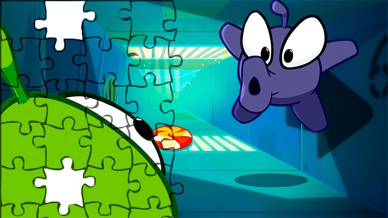 Om Nom😍Puzzle Game for Kids ️Underground Jigsaw Puzzle. Video for ...