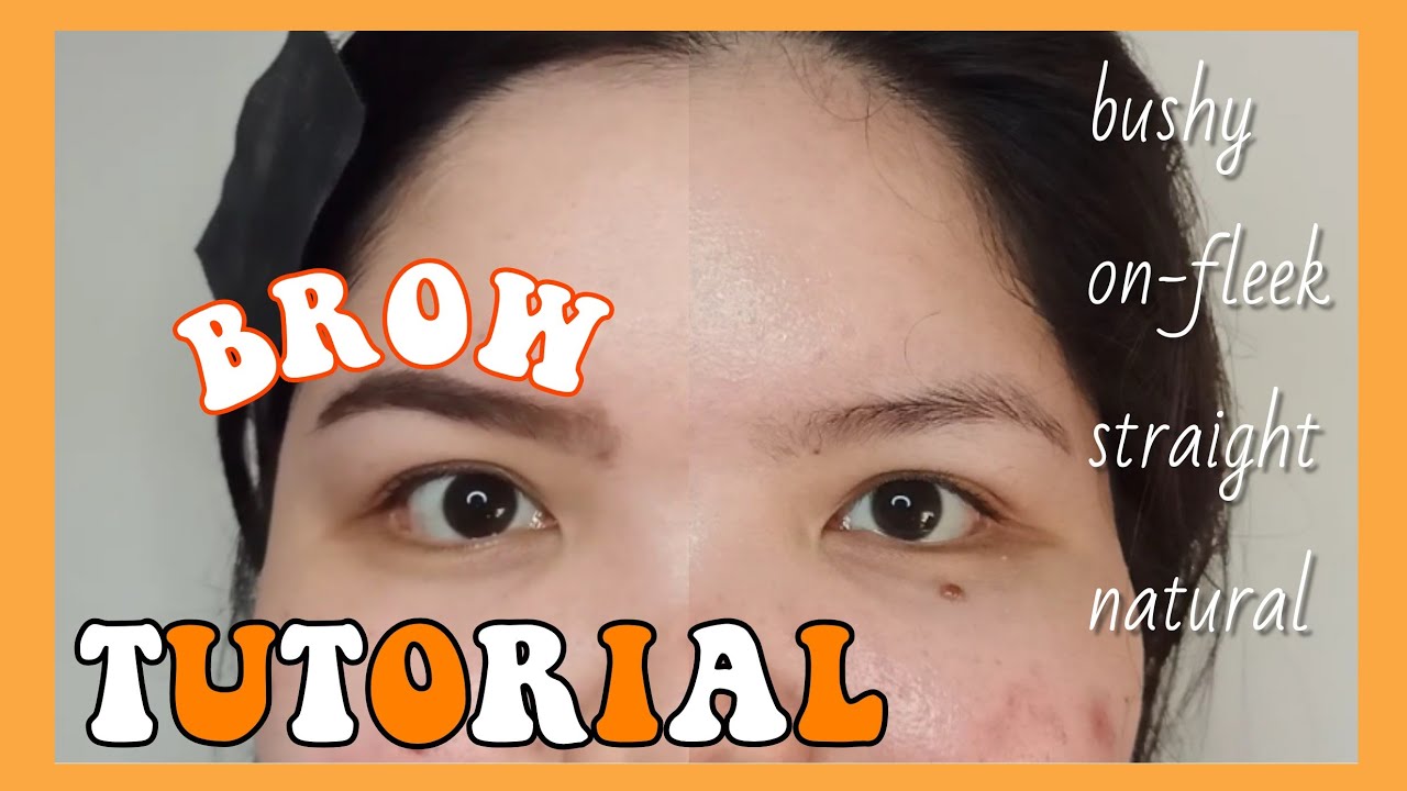 BROW TUTORIAL + DIFFERENT TYPES OF KILAY | BROW SERYE #1 | Gwyneth C ...