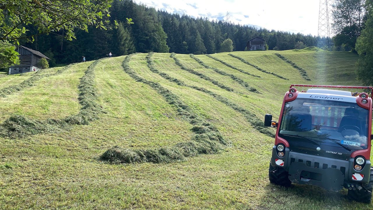 Silieren im steilen Gelände 2022 | Tirol | Lindner Unitrac | Reform ...