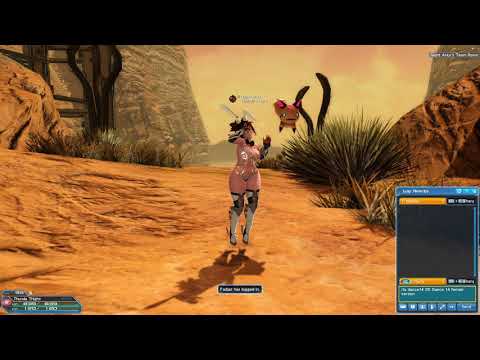 PSO2 70 Dance 14 Emote Lobby Action - YouTube