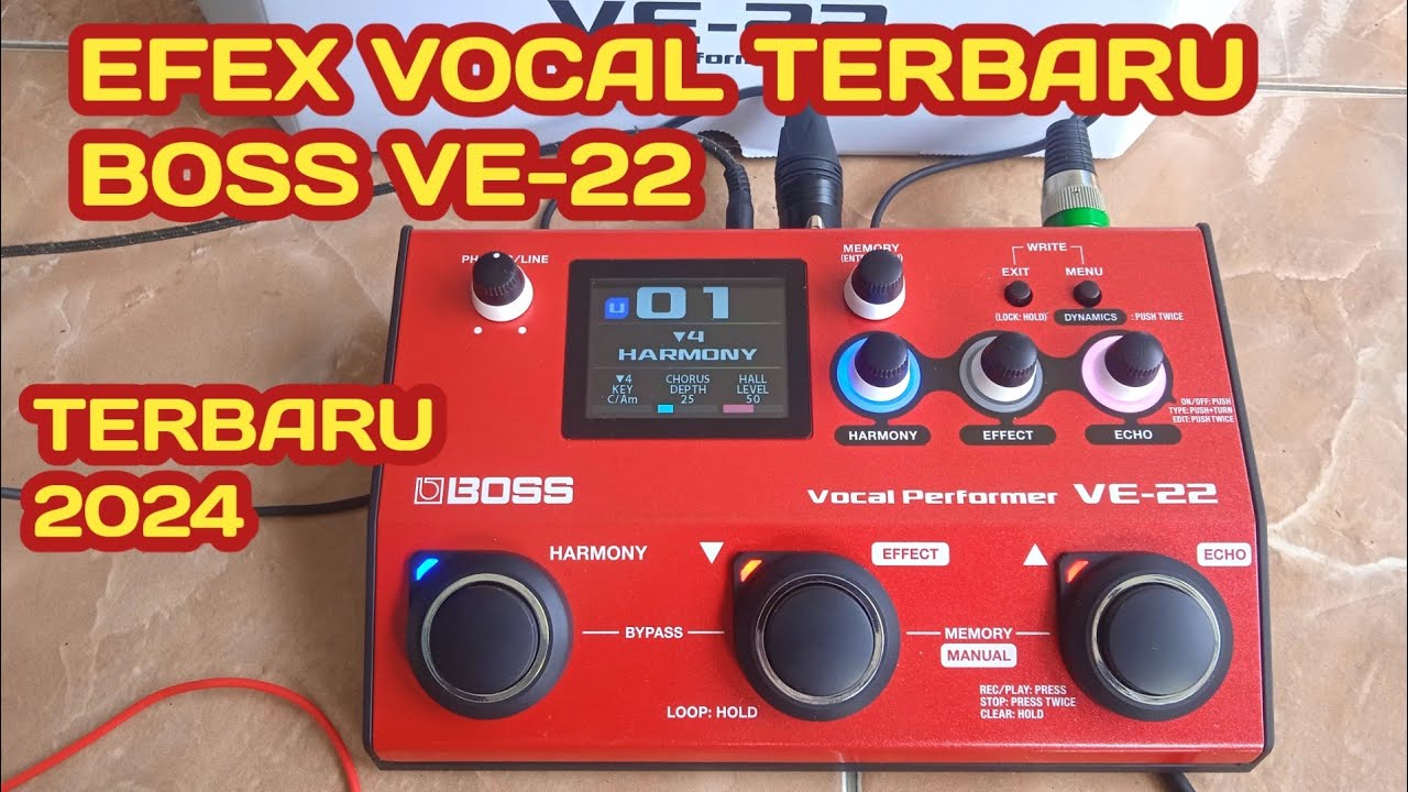 Efex Vocal Boss ve-22 Terbaru 2024 - YouTube