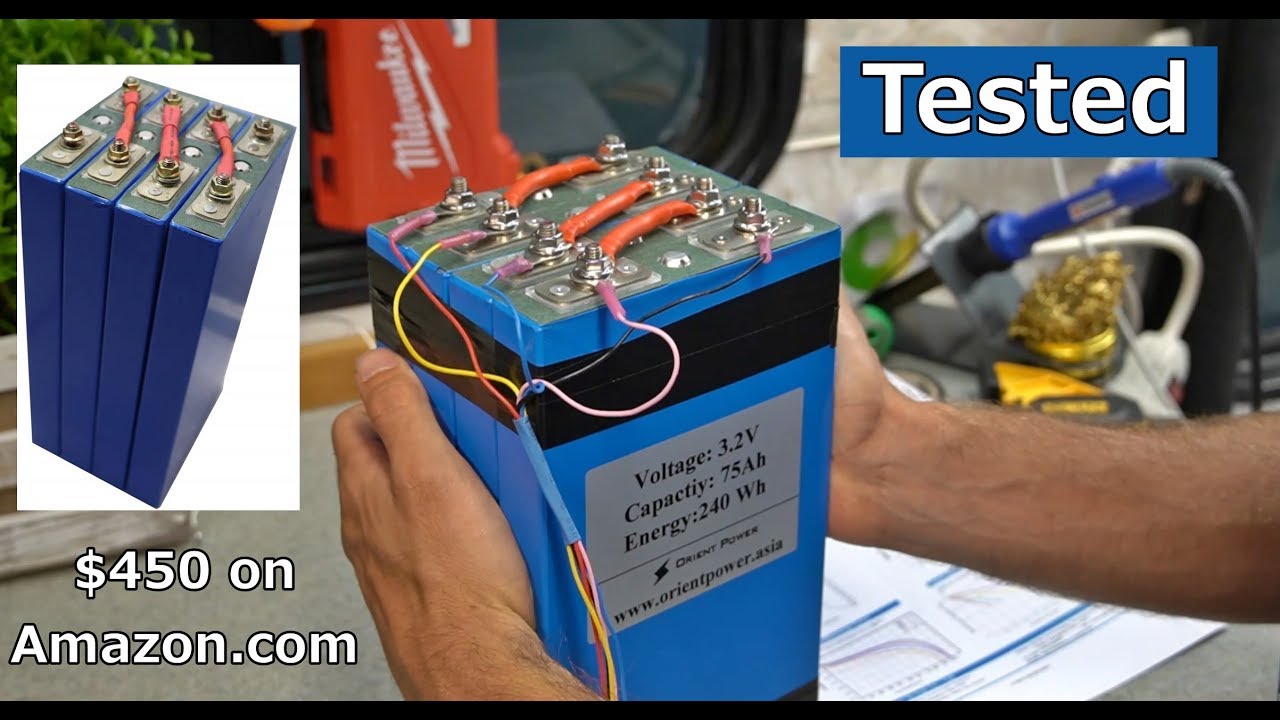 "Orient Power" $450 75ah LiFePO4 from Amazon.com - Test and Discussion ...