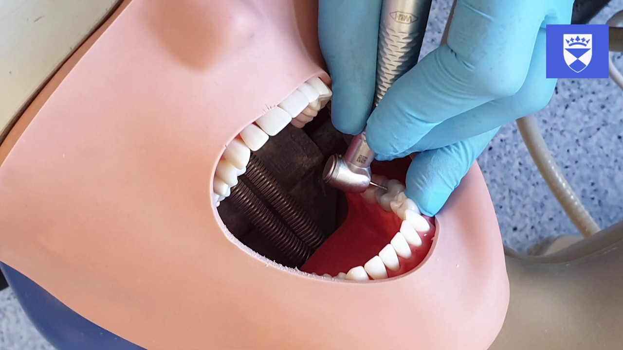 Common rotary instrument positioning in the clinical environment - YouTube