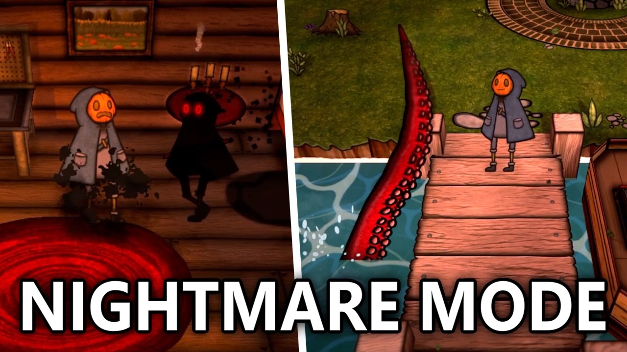 Pumpkin Panic Nightmare Mode is TERRIFYING - YouTube