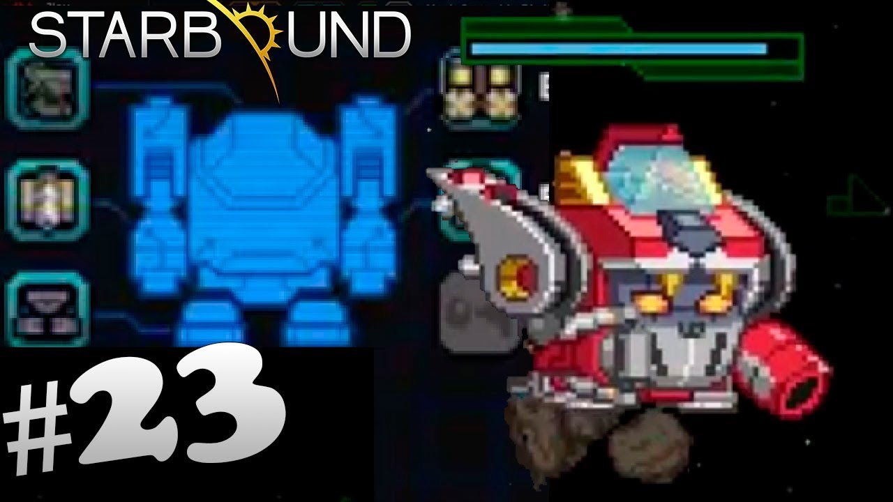 Космический робот! - Starbound #23 - YouTube