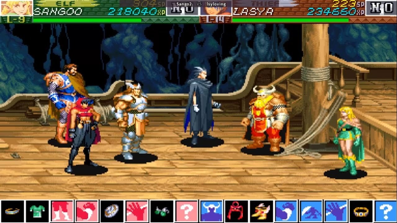 Dungeons & Dragons: Shadow over Mystara 던전 & 드래곤: 섀도 오버 미스타라 Elf ...