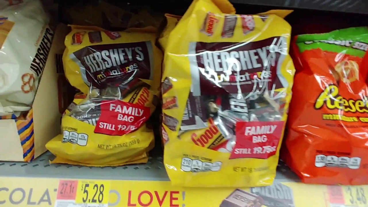 Candy Aisle At Walmart - Fall 2018 - Pt. 2 - YouTube