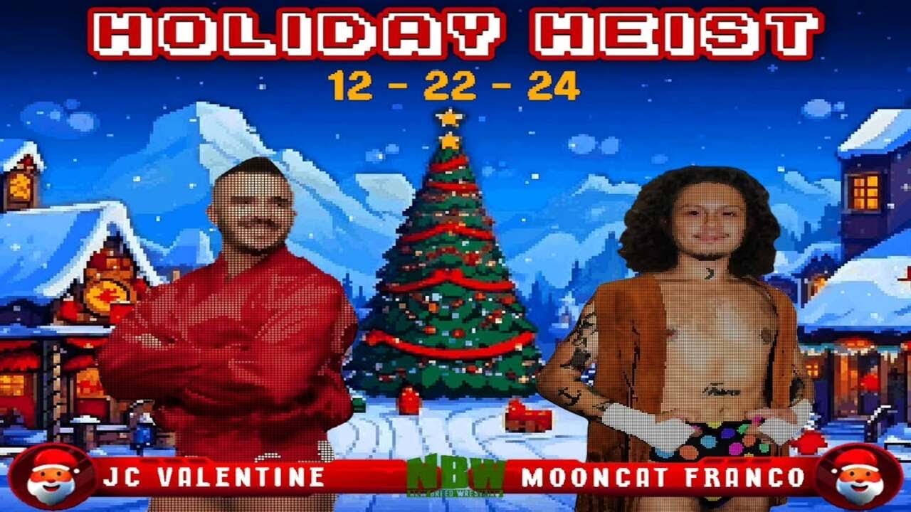 New Breed Wrestling Holiday Heist JC Valentine vs Mooncat Franco (Dec ...