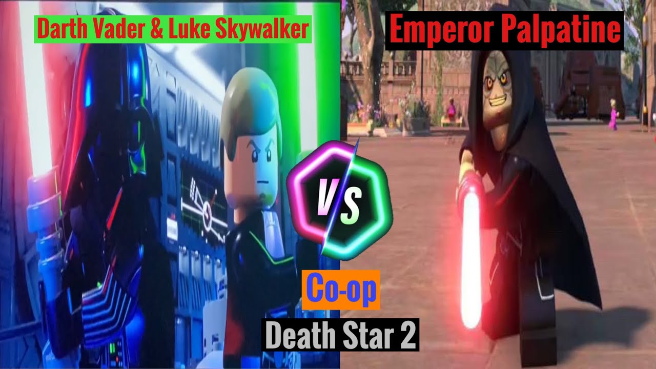 Lego Star Wars: TSS - Darth Vader & Luke Skywalker Vs Emperor Palpatine ...