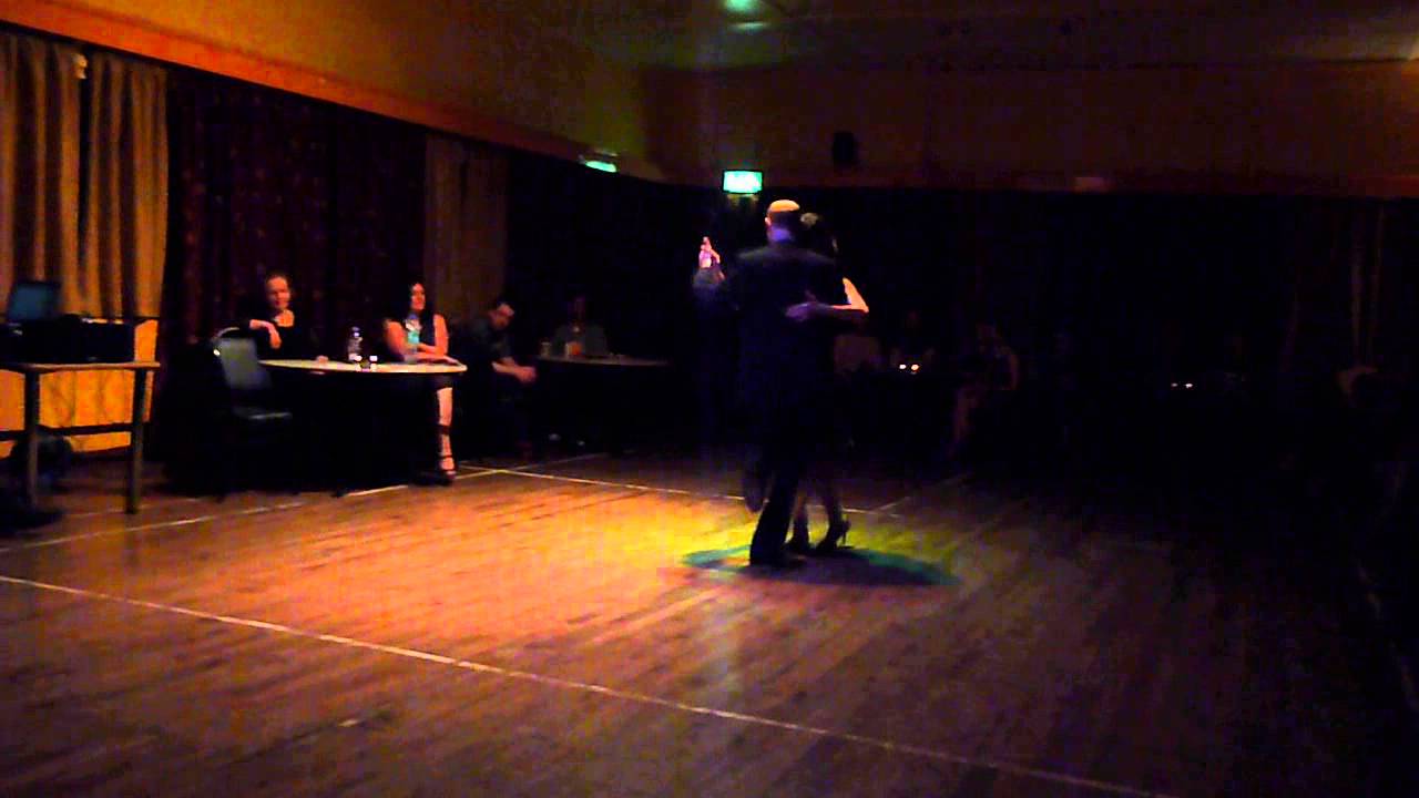 Compadrito Tango - Simona & Hernan dance at Galway Tango weekend - YouTube