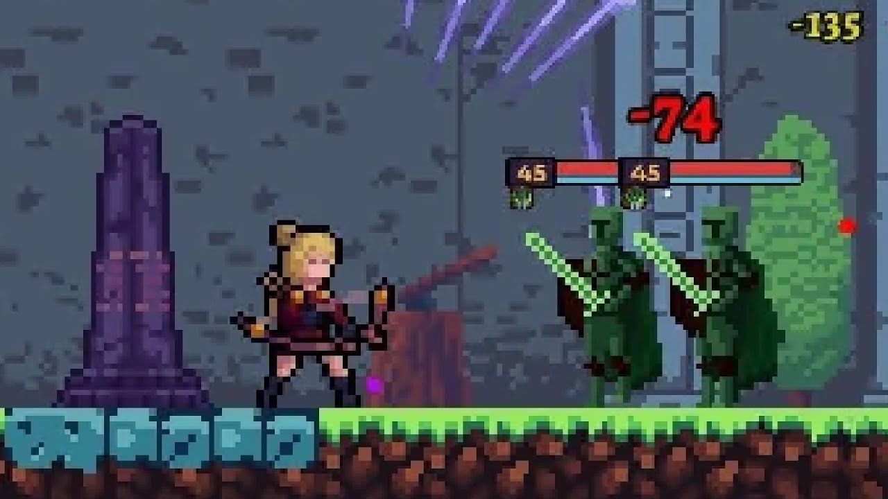 Darkrise - Pixel Classic Action RPG Android Gameplay - YouTube