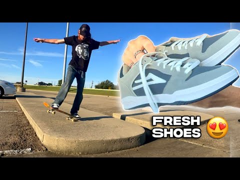 New Skate Shoes Sesh! (Lakai Telford Lows) - YouTube