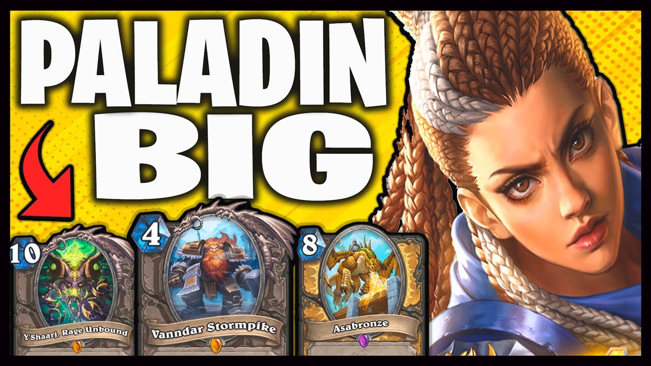 MELHOR DECK BIG PALADIN ||Hearthstone - YouTube