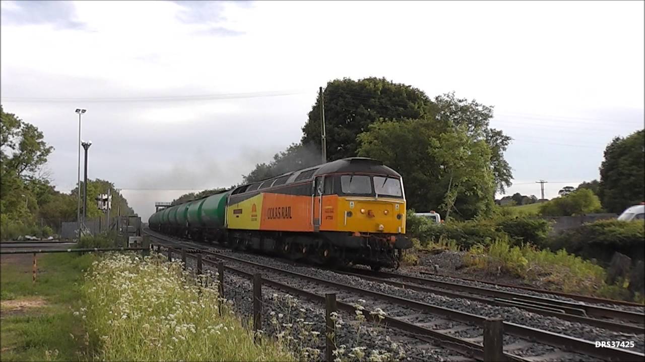Class 47's in Scotland 2013-2015 - YouTube