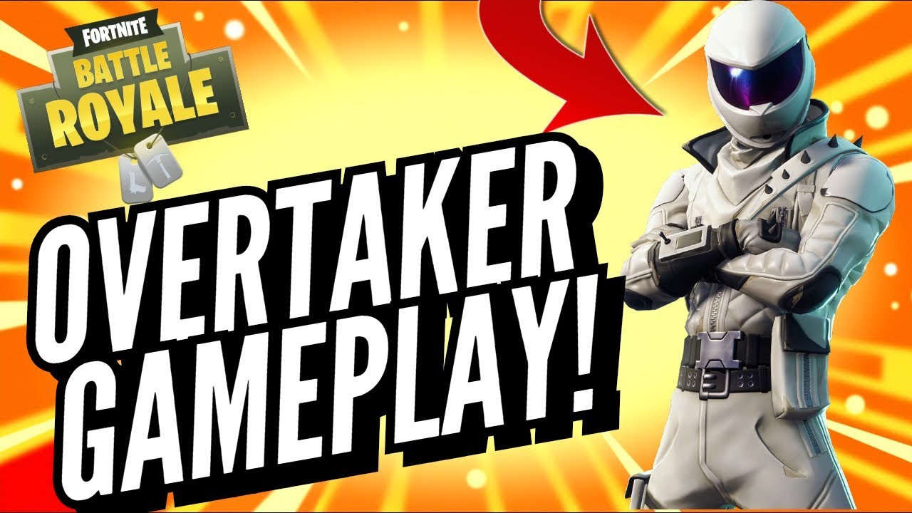 OVERTAKER Skin Gameplay! In Fortnite Battle Royale.. - YouTube