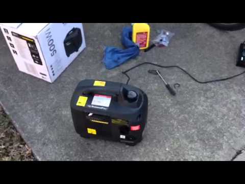 500 watt generator - YouTube