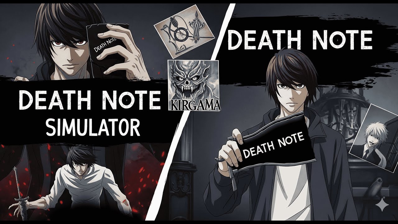 I Became Kira?! 🔥 Death Note Simulator Chaos Begins | LIVE - YouTube