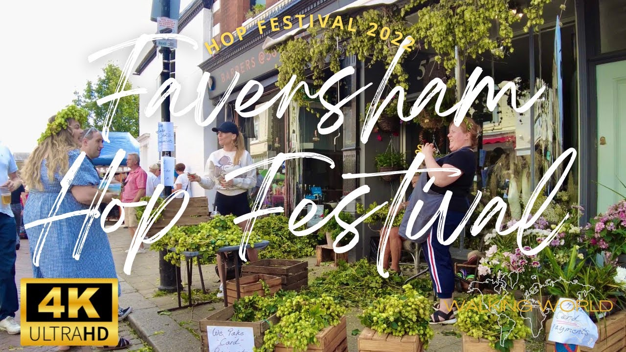 Faversham Hop Festival 2022 4K HD | Shepherd Neame Brewery & Beer ...