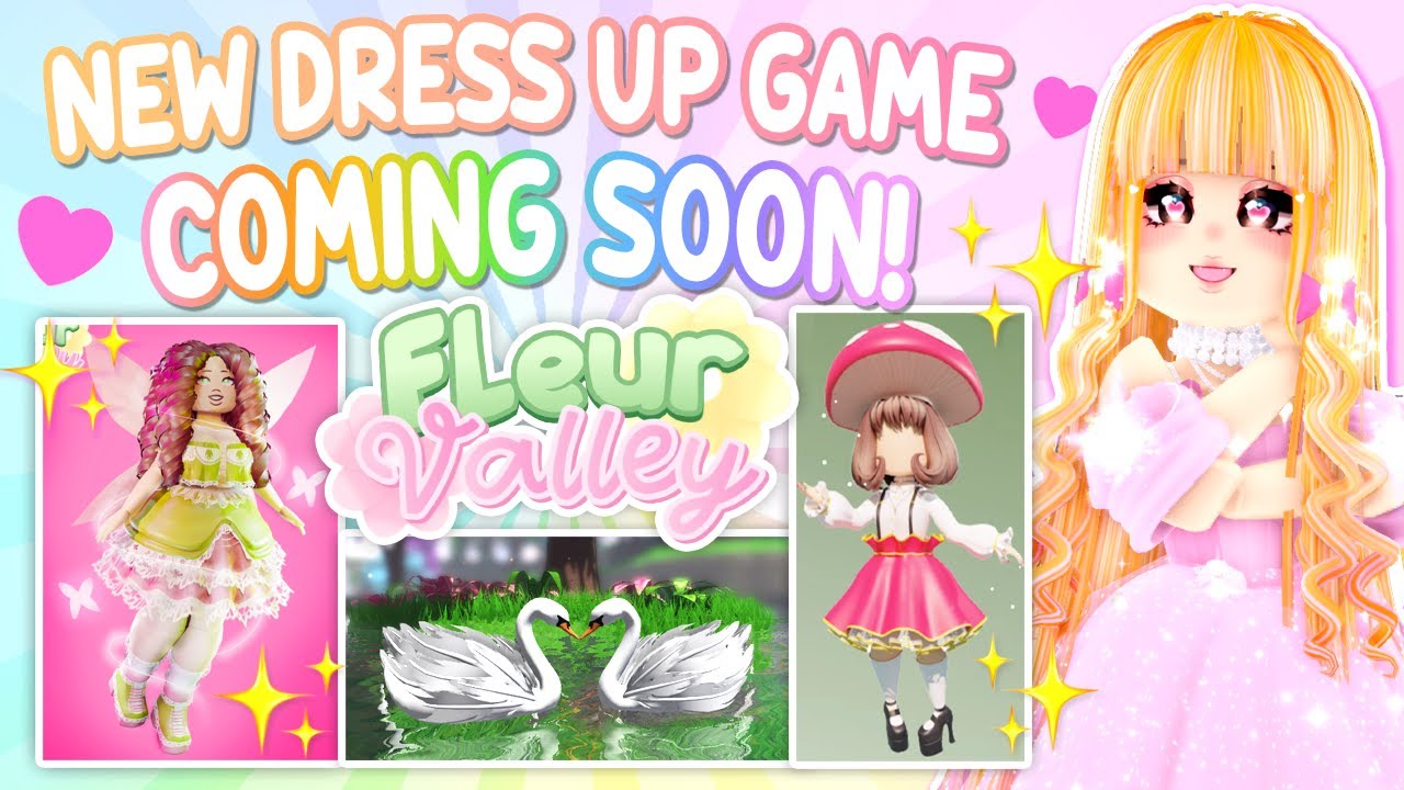 😱NEW DRESS UP GAME COMING SOON!! 🍄FLEUR VALLEY! MUST TRY 🌷 ROBLOX - YouTube