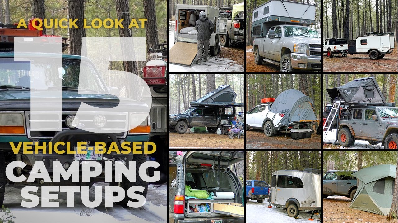 Off-grid car camping setups for all budgets • Winter-capable tents ...