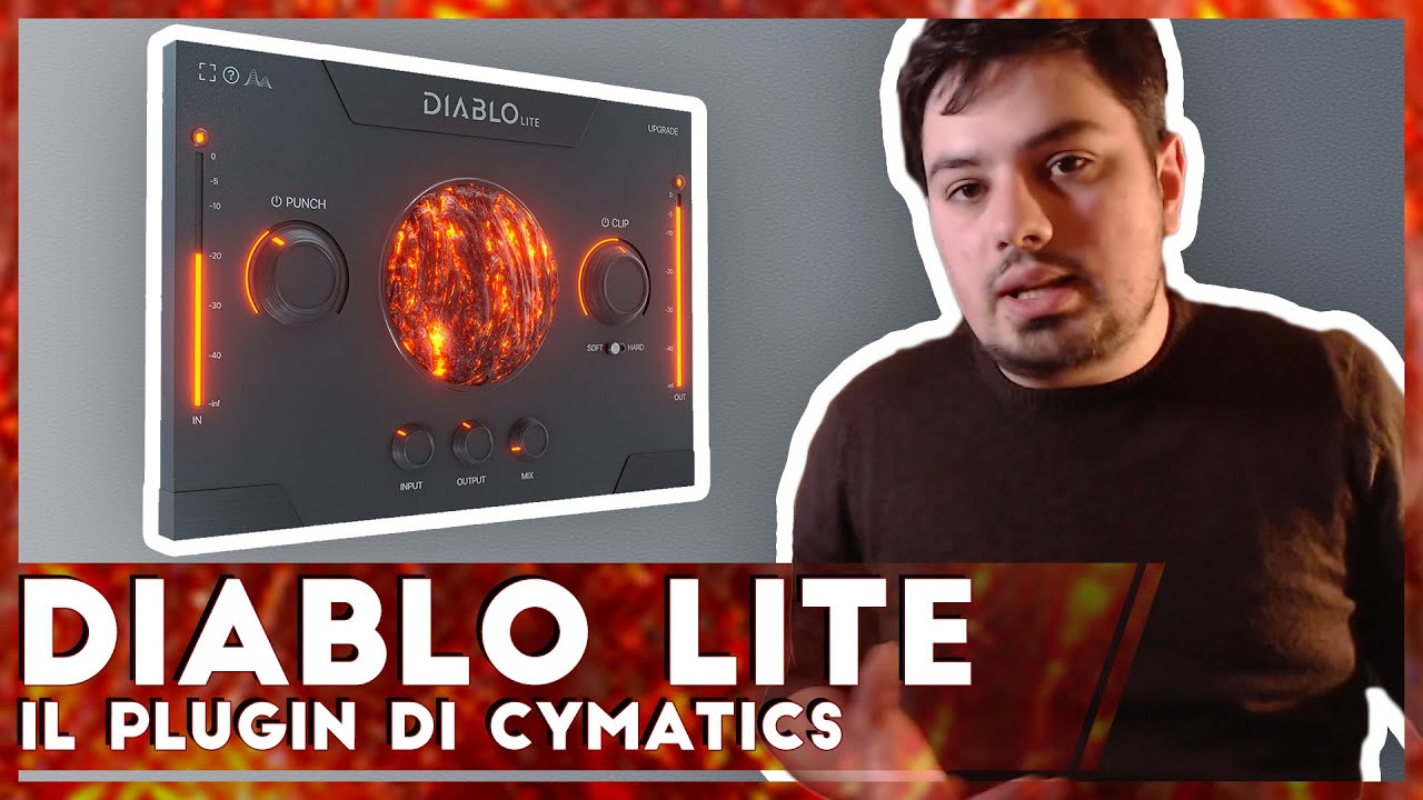 DIABLO LITE, il primo plugin di CYMATICS per trattare le drums! - YouTube