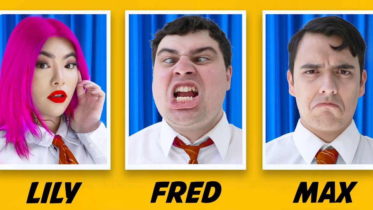 14 Different Types of People on School Picture Day - YouTube