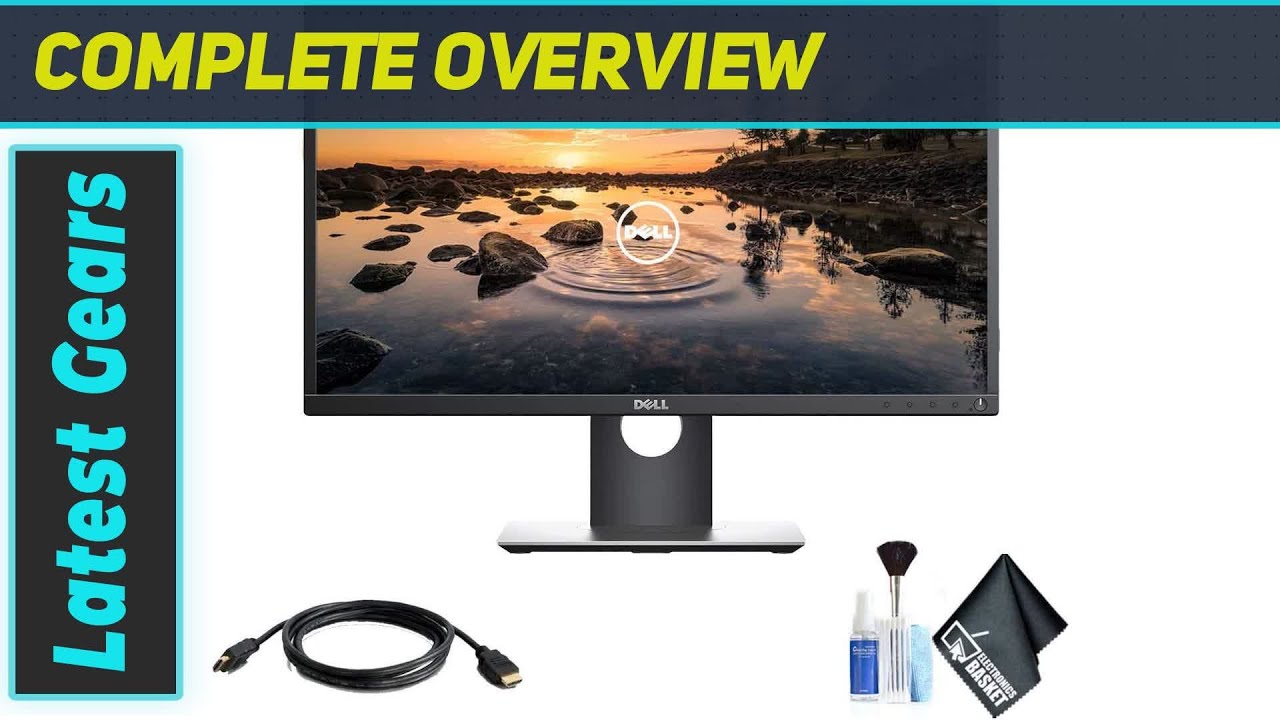 Dell P2417H 23.8" IPS Monitor Review with HDMI Cable | Honest Thoughts ...