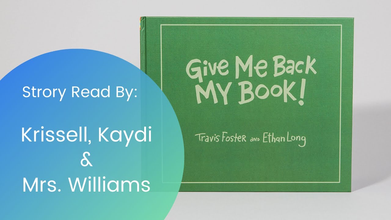 Give Me Back My Book - YouTube